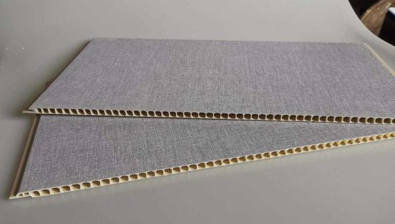 ISO Decorative Plastic Wall Panels Interior ODM With Smooth Surface
