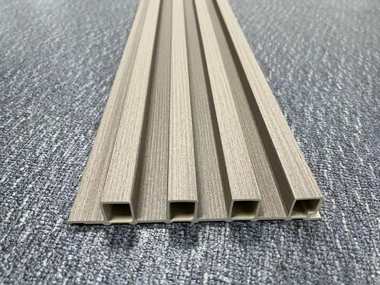 Waterproof WPC Fluted Panel For Interior Wall Cladding Mildew Resistance