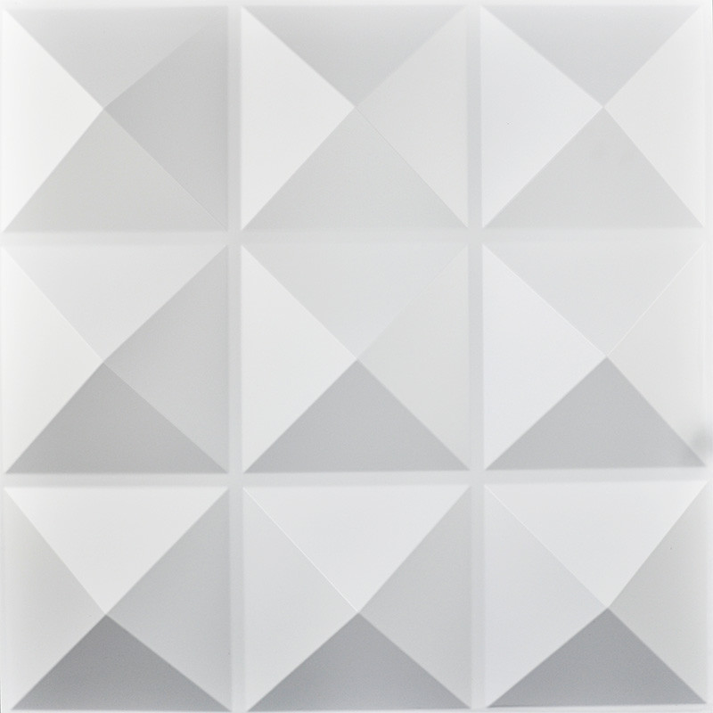 Interior 3D Fluted Wall Panels Square Design 1mm - 2mm Thick